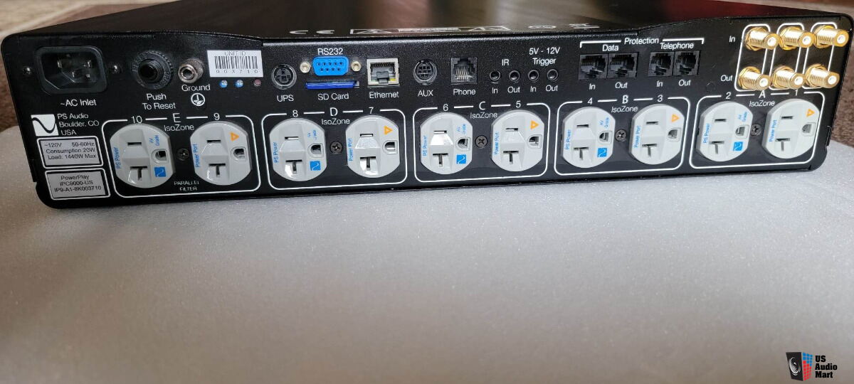 PS AUDIO IPC-9000 Powerplay Audiophile Power Conditioner Photo #4518450 ...