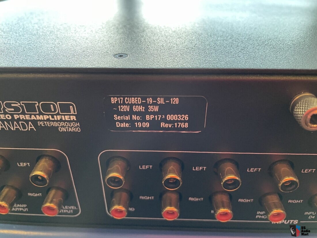 Bryston BP-17 3 (cubed) Preamp Photo #4520588 - US Audio Mart