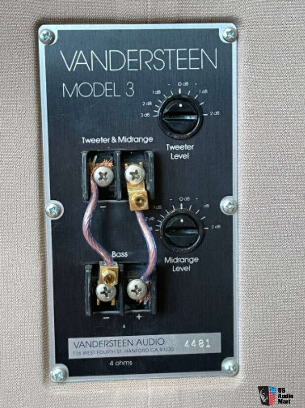 Vandersteen, Model 3 (RARE Sand Colored OEM Socks) Photo #4521205 - US ...