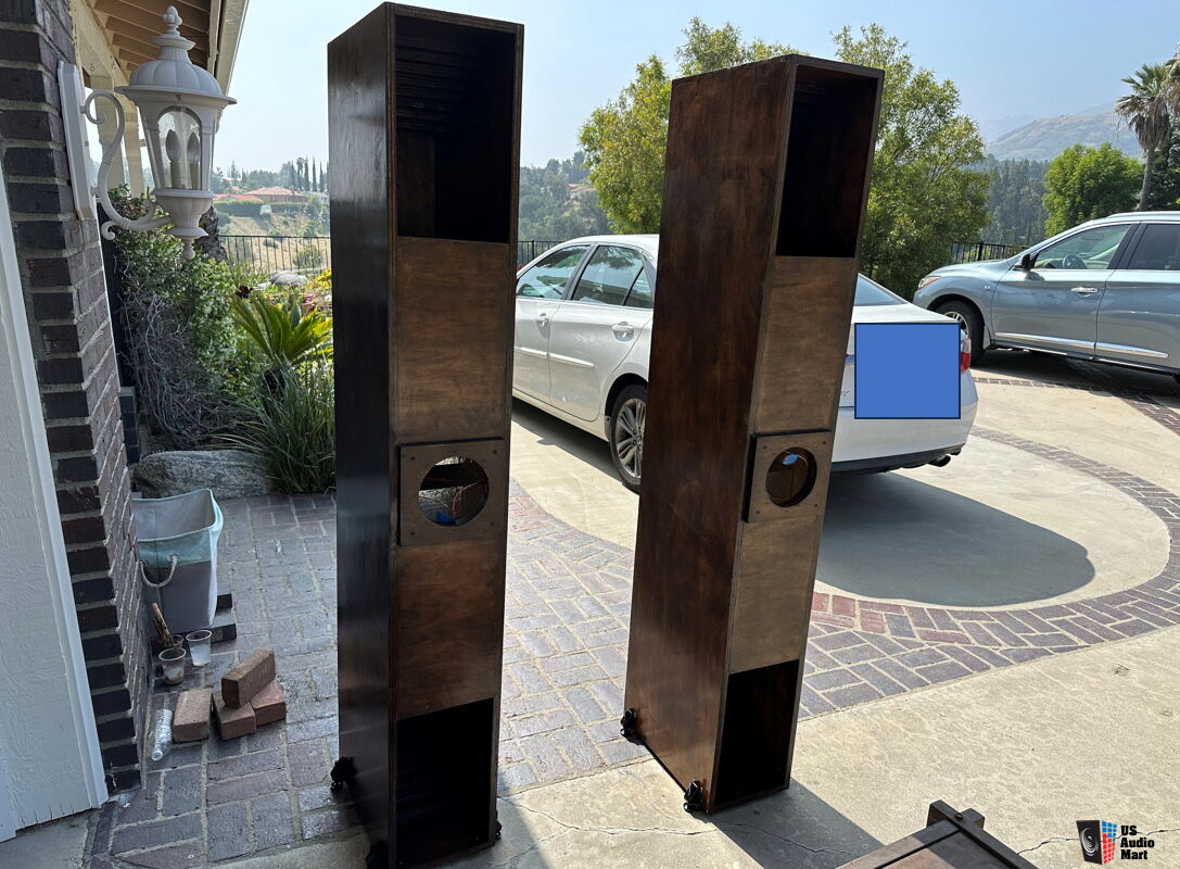 Olson/Nagaoka Haruna Manifold Horns Speakers + Fostex T500A mk2 Super ...