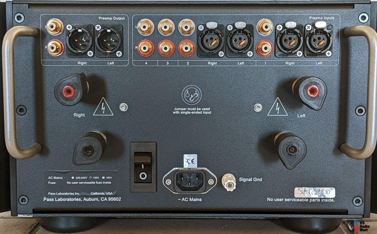 Pass Labs INT-250 class A/B integrated amplifier FREE shipping Photo ...