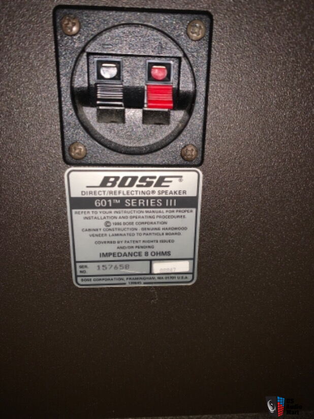 Bose 601 seri III Photo #4521617 - US Audio Mart