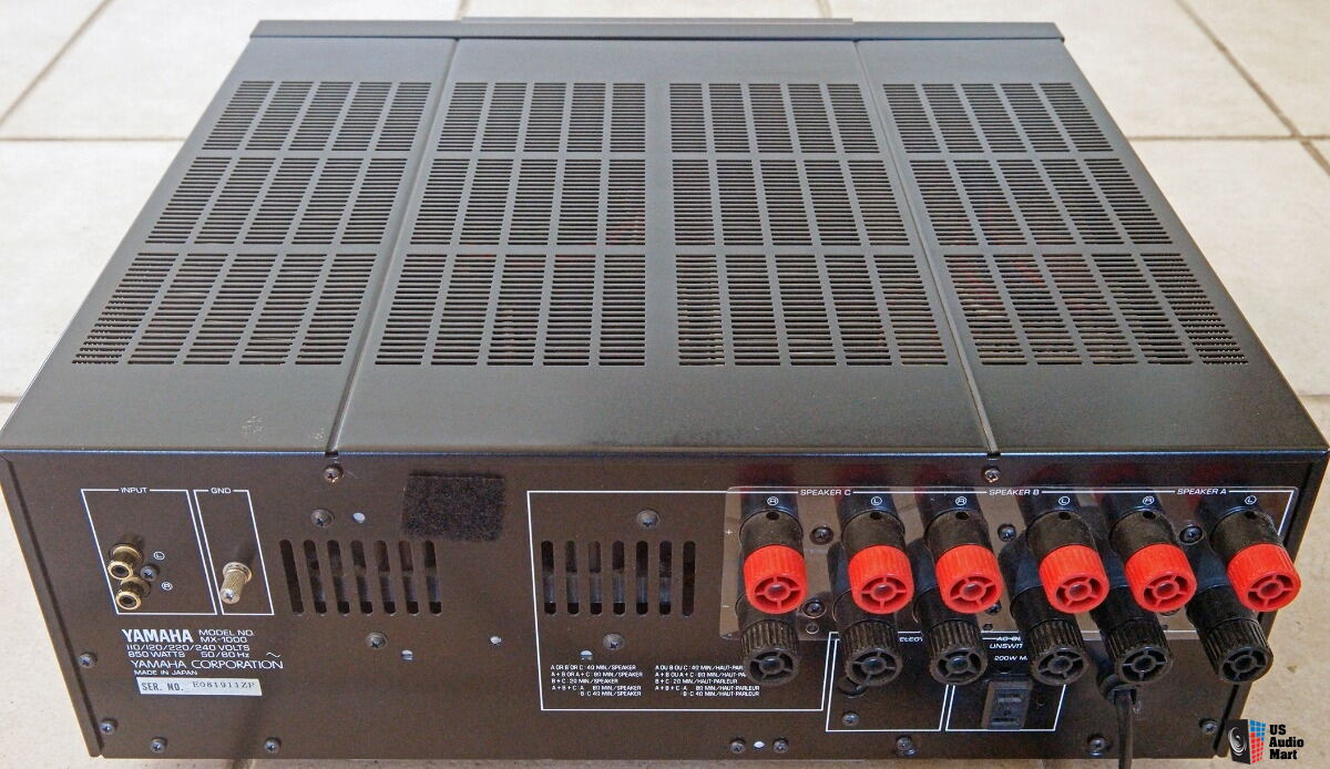 Yamaha MX-1000 stereo power amplifier FREE shipping Photo #4522032 - US ...