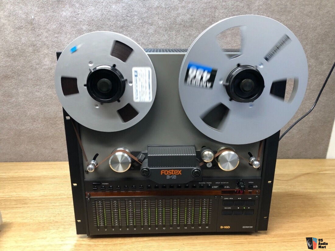 Fostex B16D Reel To Reel 16 Channel 1/2" Tape Recorder Photo #4522914 ...
