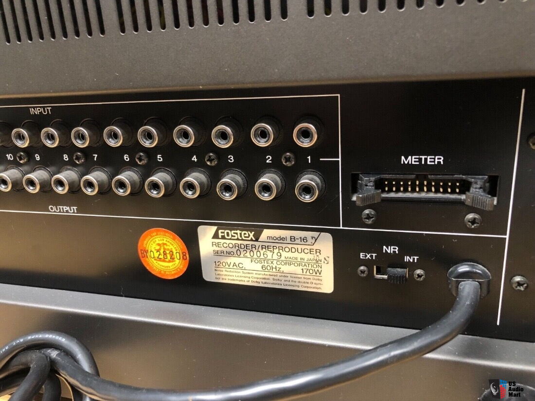 Fostex B16D Reel To Reel 16 Channel 1/2" Tape Recorder Photo #4522921 ...