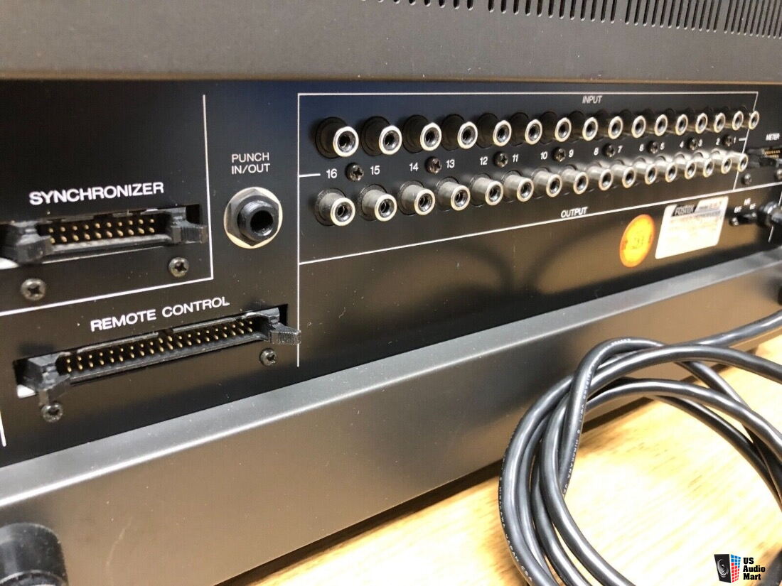 Fostex B16D Reel To Reel 16 Channel 1/2" Tape Recorder Photo #4522922 ...