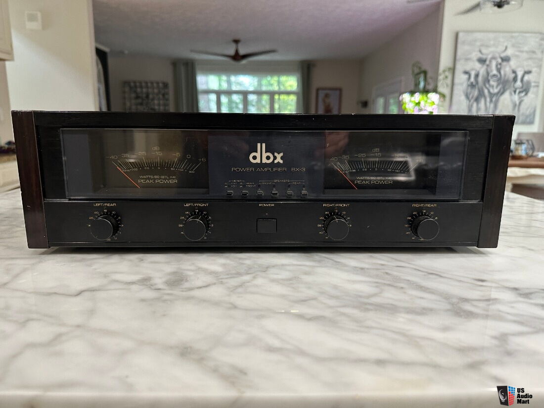 dbx BX-3 Power Amplifier (2, 3 or 4 channel operating modes) Photo ...