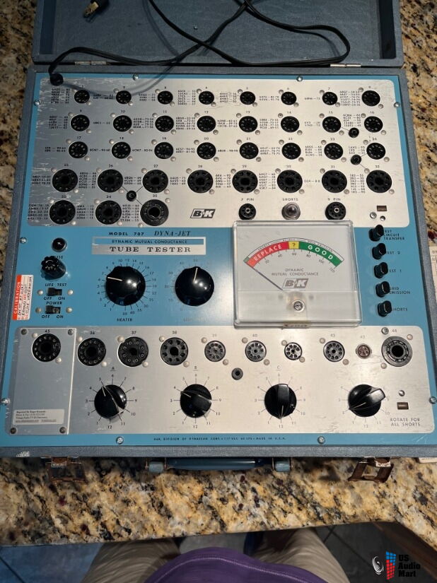 B&K 707 Dyna-Jet tube tester Photo #4523950 - US Audio Mart