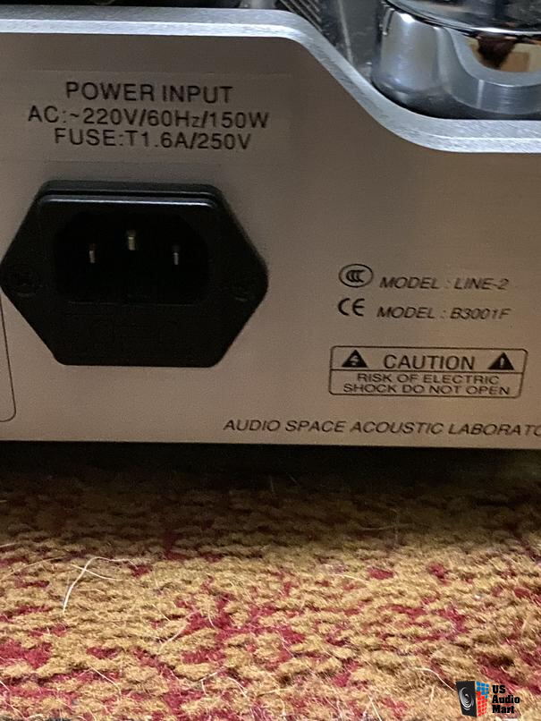 Audio Space Reference Two Vacuum Tube Stereo Preamplifier Dealer Ad ...