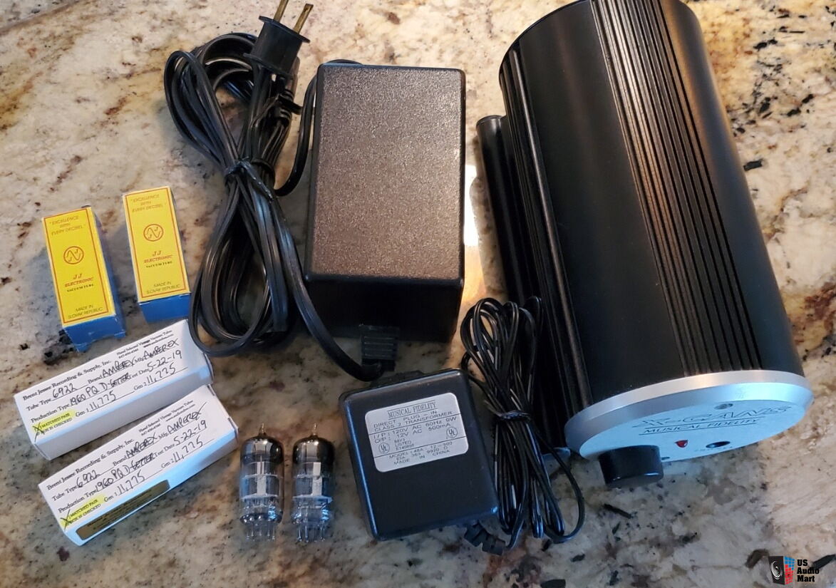 Musical Fidelity X-Cans Class A Tube Headphone Amp w/Upgraded Tubes and ...