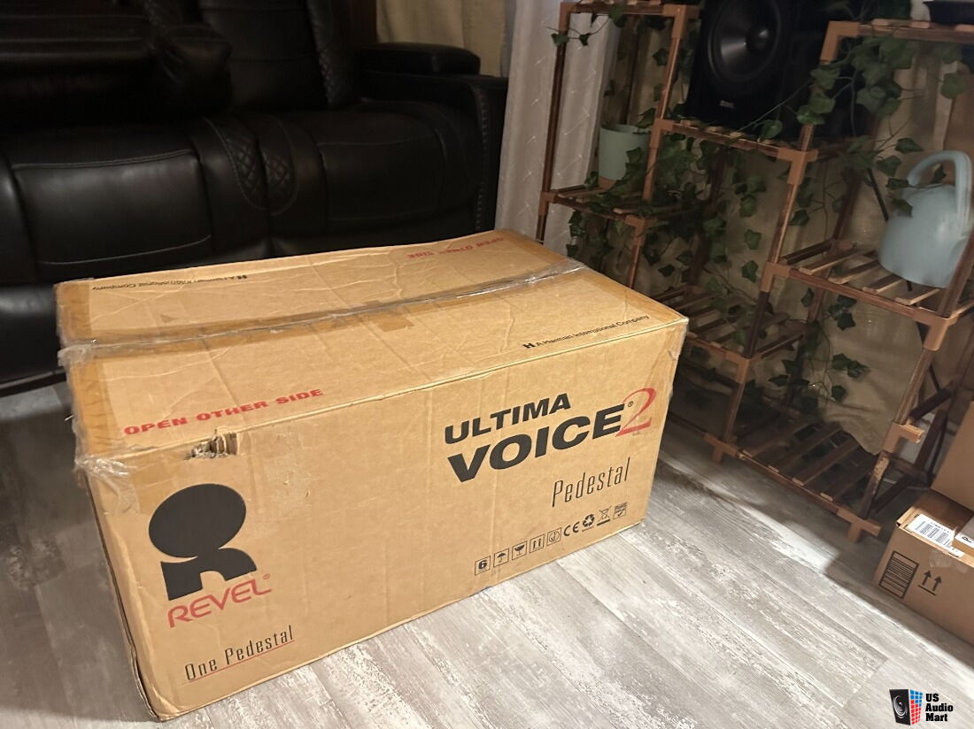 Revel Ultima Voice 2 Center Speaker Channel Pedestal Stand - Great ...