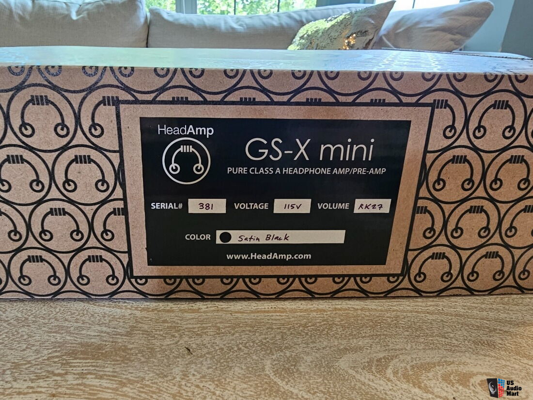HeadAmp GS-X Mini Balanced Headphone Amplifier/Pre-Amp Photo #4526206 ...