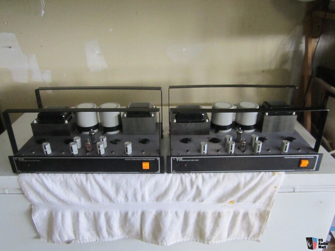 VTL Vacuum Tube Logic Deluxe 160 Mono Blocks, Cardas Internal Wiring ...