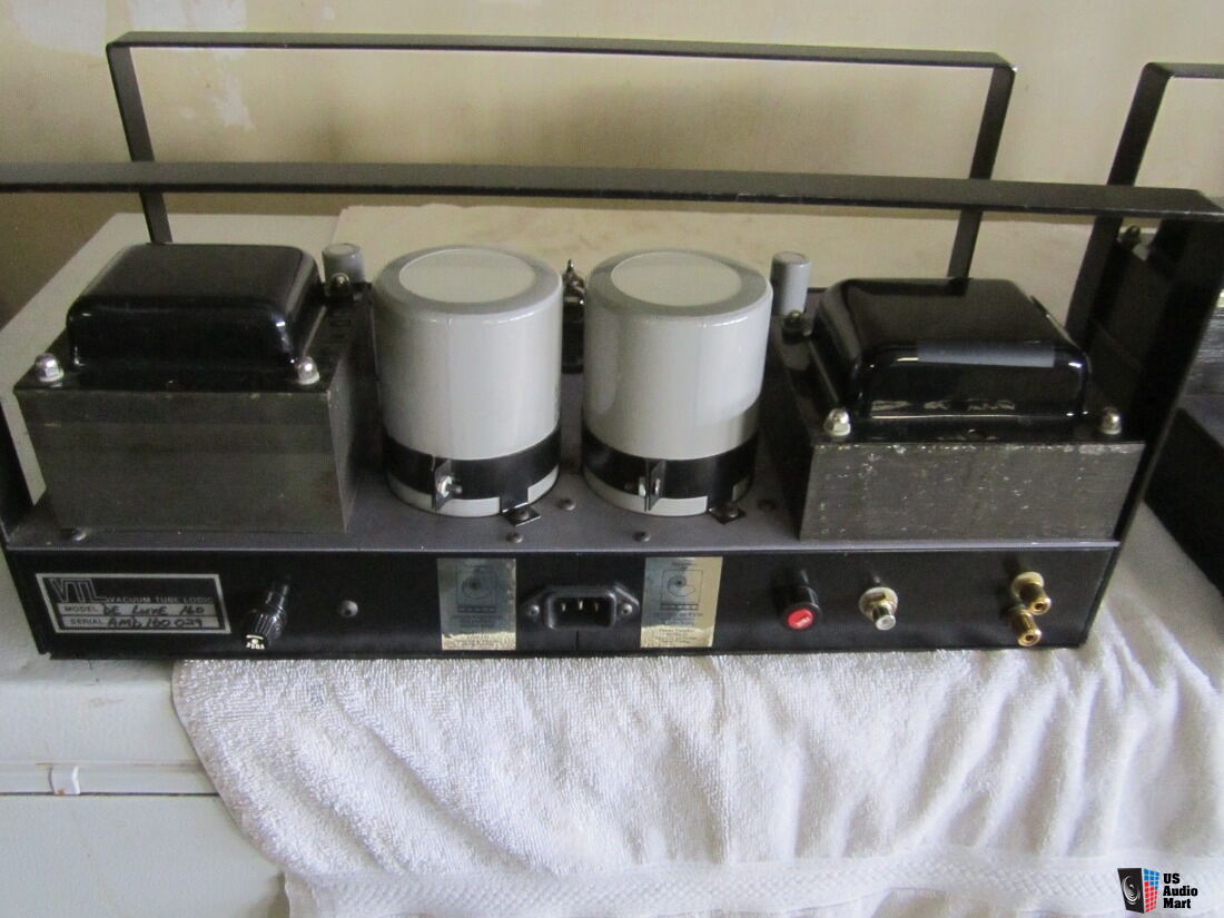 VTL Vacuum Tube Logic Deluxe 160 Mono Blocks, Cardas Internal Wiring ...