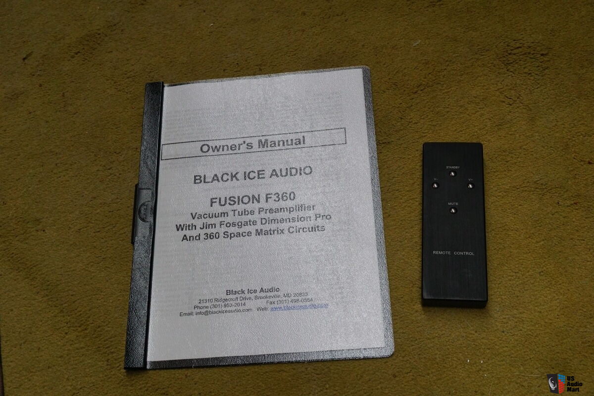 Black Ice F360 Hybrid Preamplifier Photo #4526652 - US Audio Mart