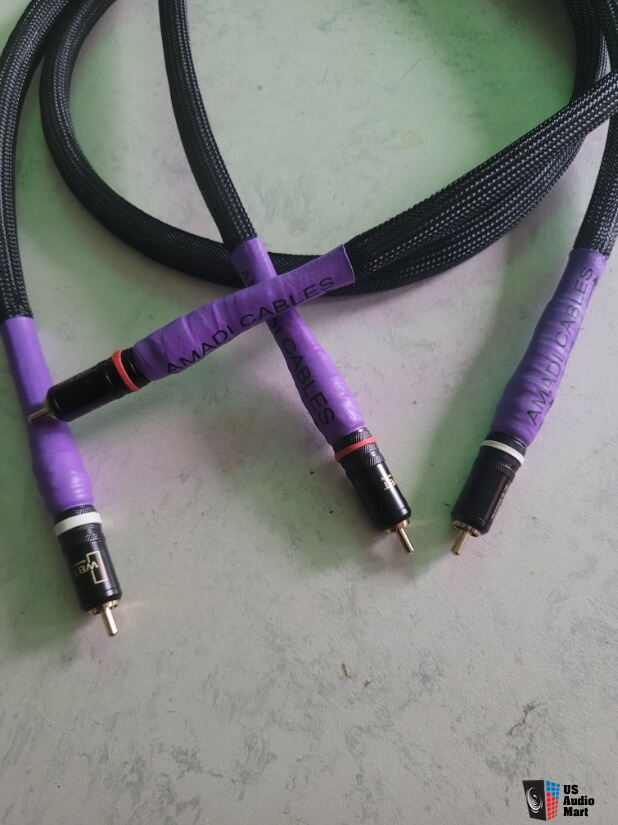 Amadi Cables. Maddie signature 1.5m WBT RCA Photo #4526951 - US Audio Mart