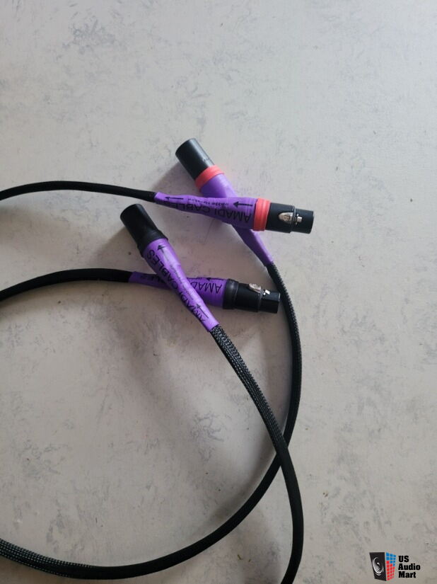 Amadi Cables. Maddie signature. 1.5m XLR For Sale - US Audio Mart