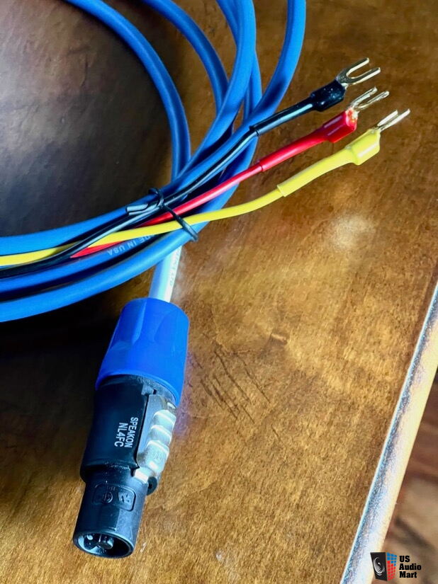 REL Bassline Blue Subwoofer Cable - in like new condition Photo ...