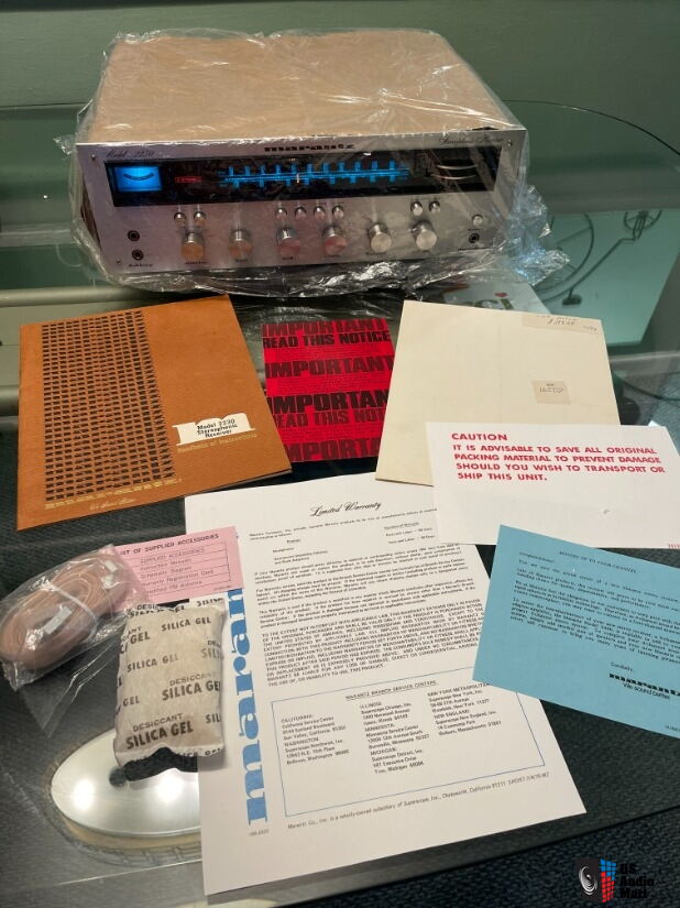 STORE DISPLAY Vintage Marantz Model 2230 AM/FM Stereo Receiver ~TIME ...