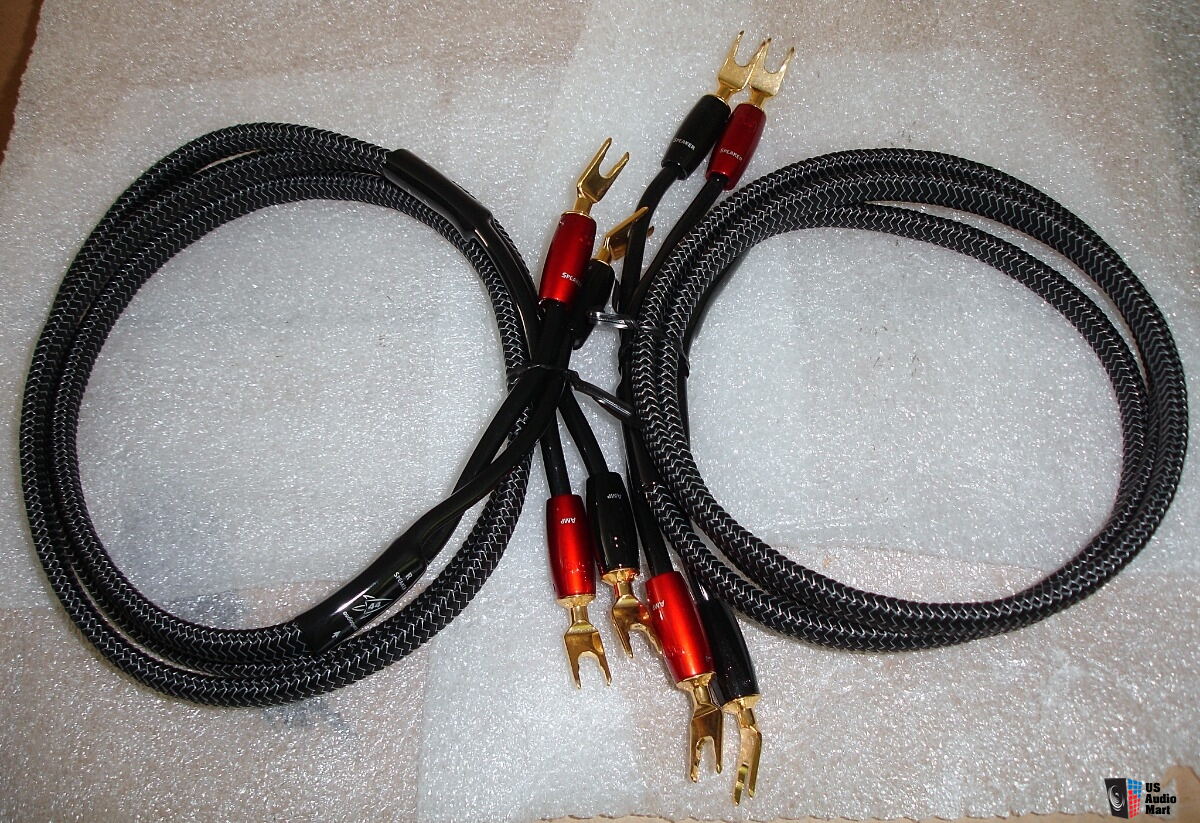 Audioquest Rocket 44 Full Range 6 foot pair all spade terminations ...