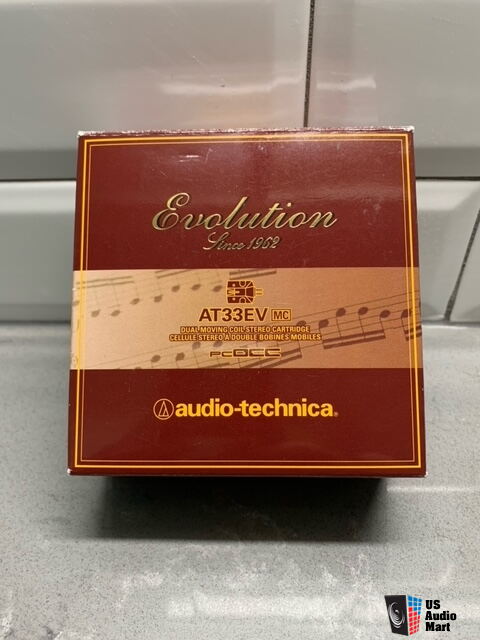 Audio-Technica AT33EV MC Cartridge (210 hours) Photo #4531137 - US ...