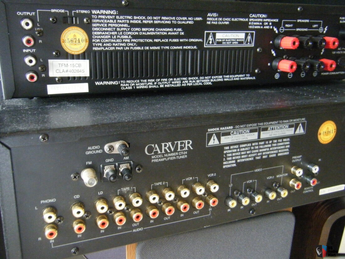 Carver CT-24 Preamp/Tuner Photo #4532603 - UK Audio Mart