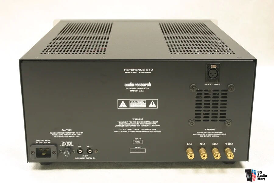 Audio Research Reference 210 Monoblocks & Ref 3 Preamp Bundle Photo ...