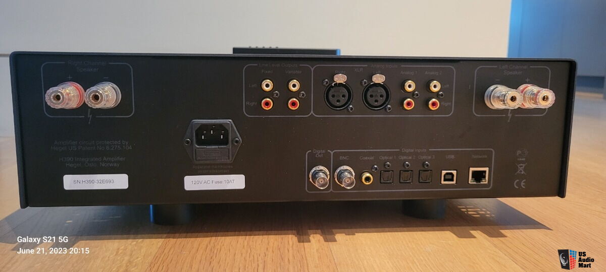 Hegel H390 Streaming DAC Integrated Amplifier Mint Condition SALE ...