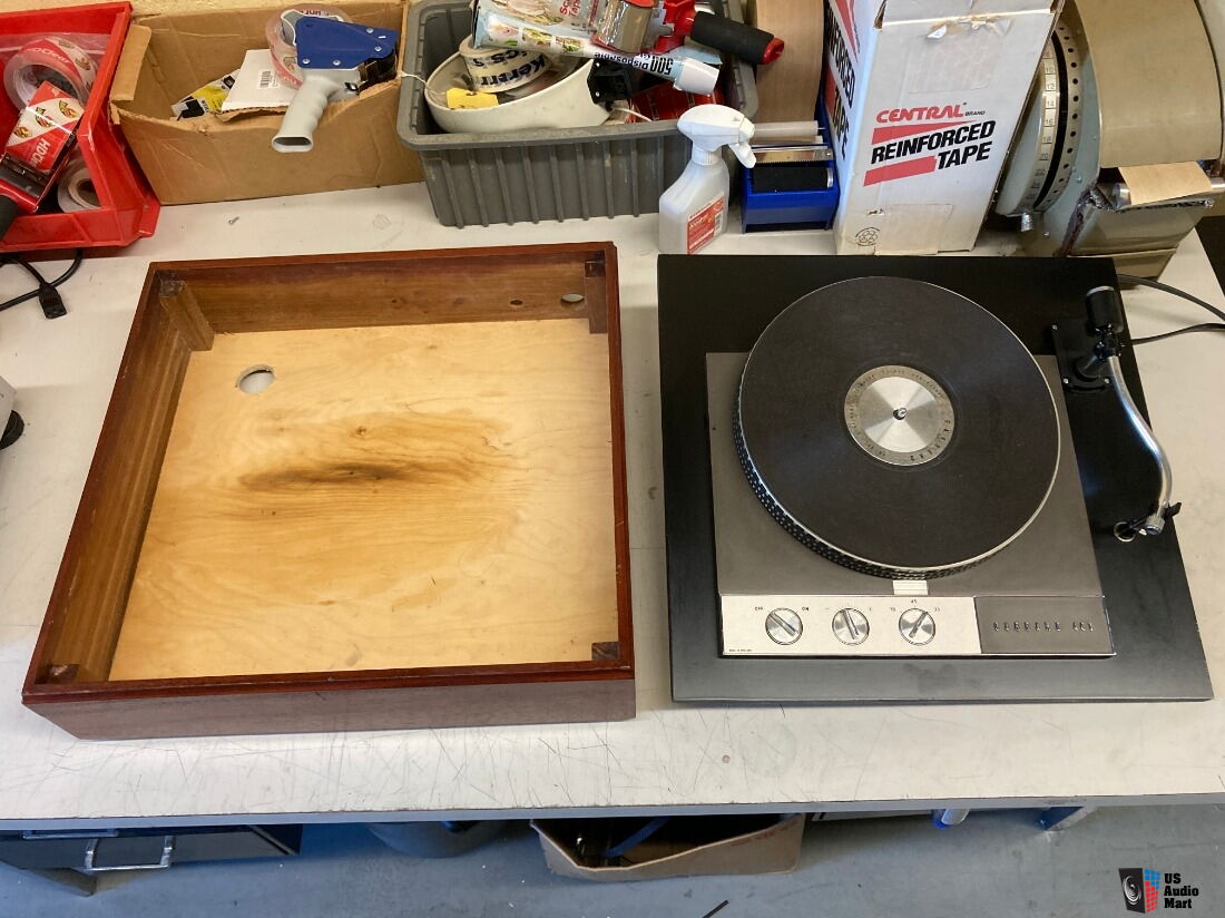 Garrard 401 Turntable With Ortofon SMG212 Tonearm, Flush Strobe Photo ...
