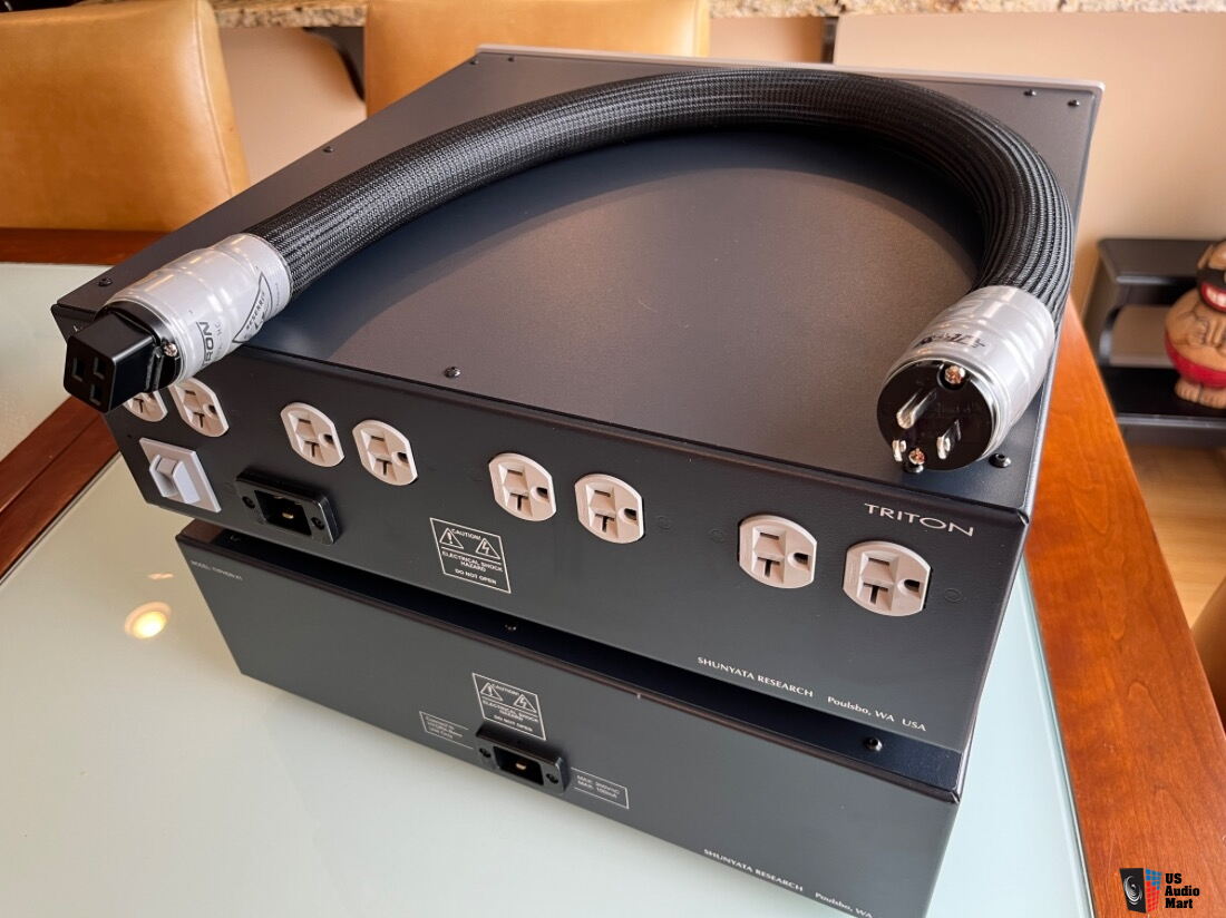 MSRP $11,000 Shunyata Triton & Typhon combo power conditioner w Alpha ...