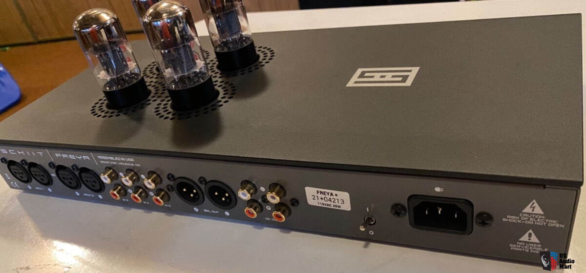 Schiit Freya+ Preamp Tube/Solid State Hybrid 6SN7 Photo #4536013 - US ...