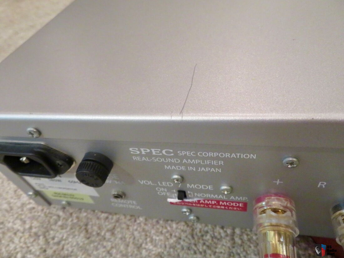 SPEC Corp RSA-M3EX integrated/power amplifier Photo #4537354 - US Audio ...