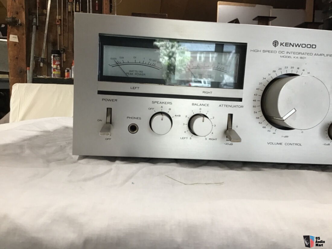 Kenwood KA-801 integrated amplifier Photo #4538090 - US Audio Mart