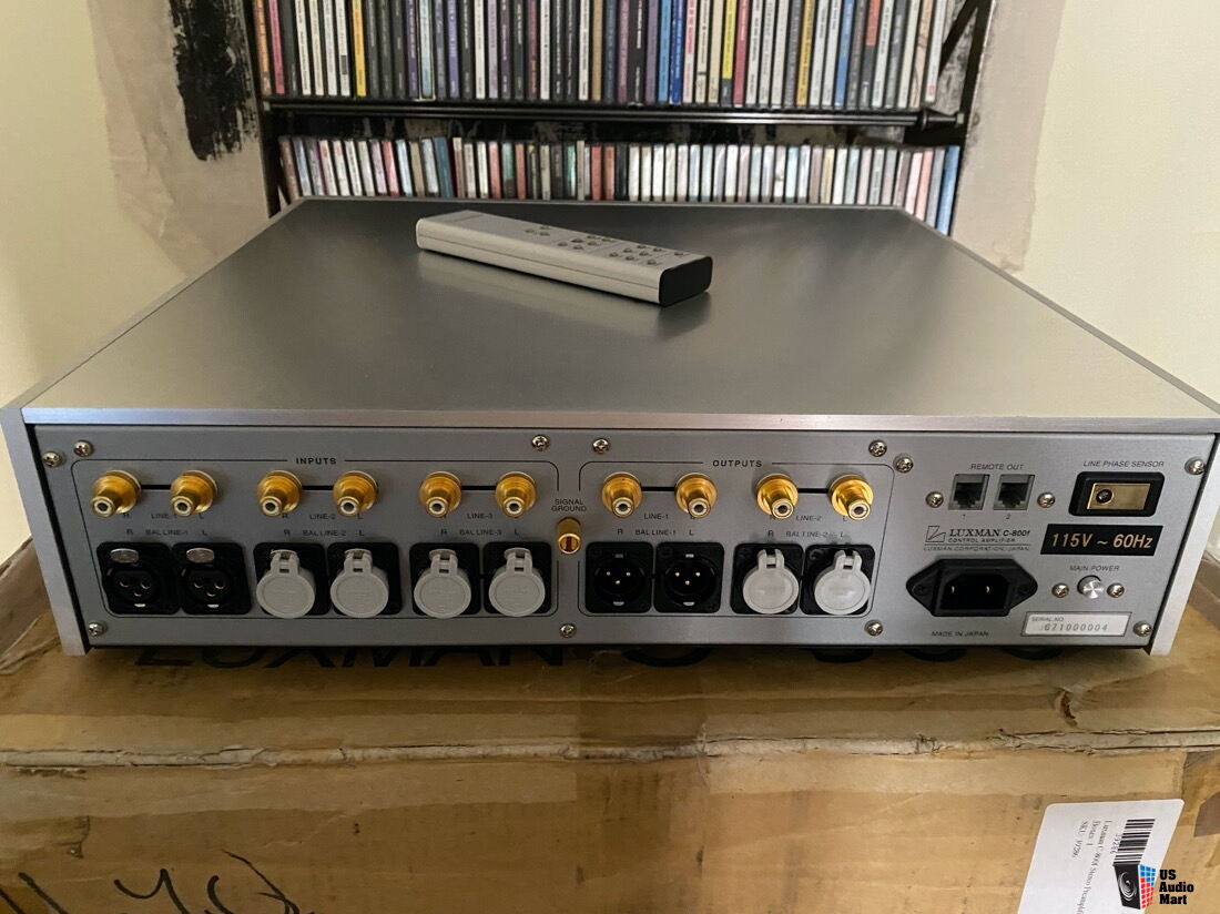 Luxman C-800F preamp Photo #4539898 - US Audio Mart