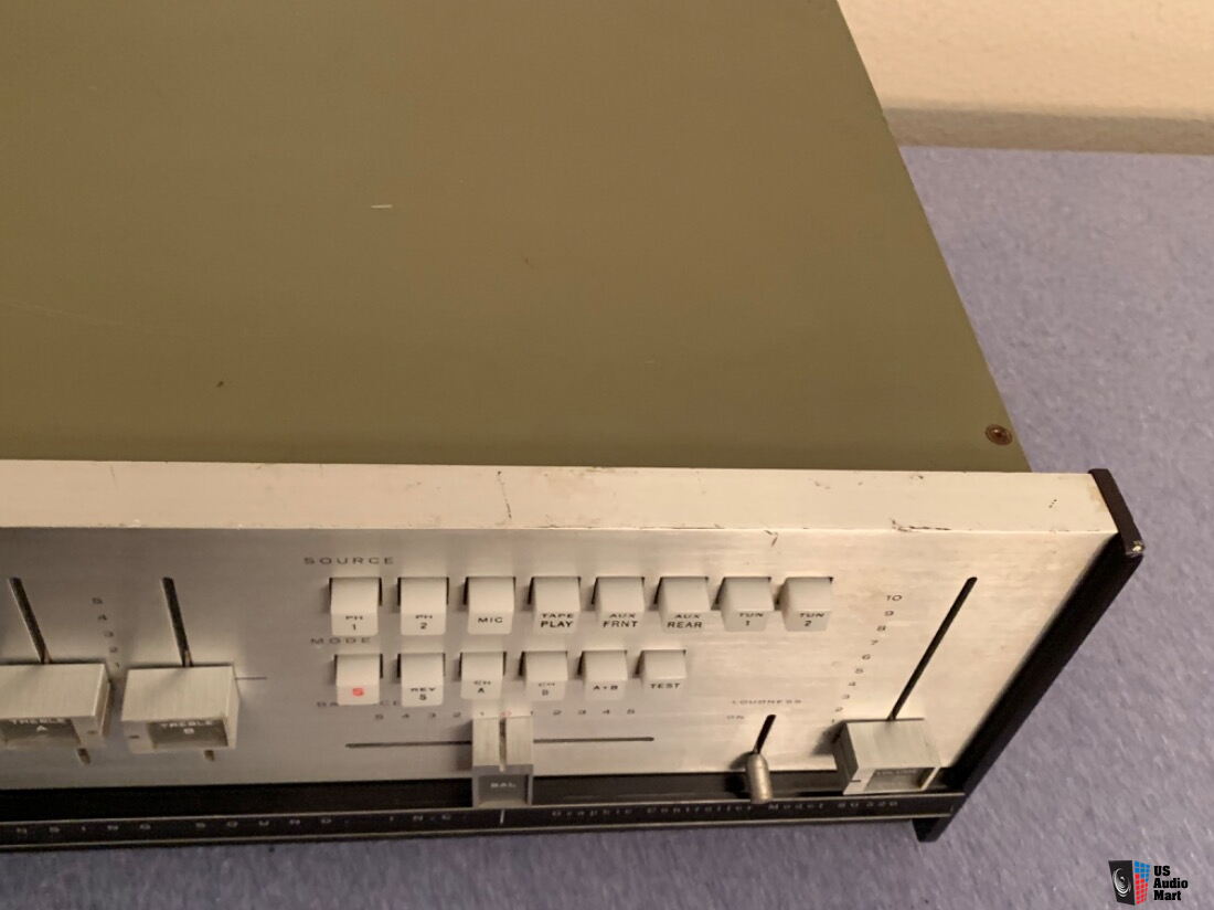 JBL SG 520 Vintage Preamplifier / Graphic Controller SG520 Photo ...