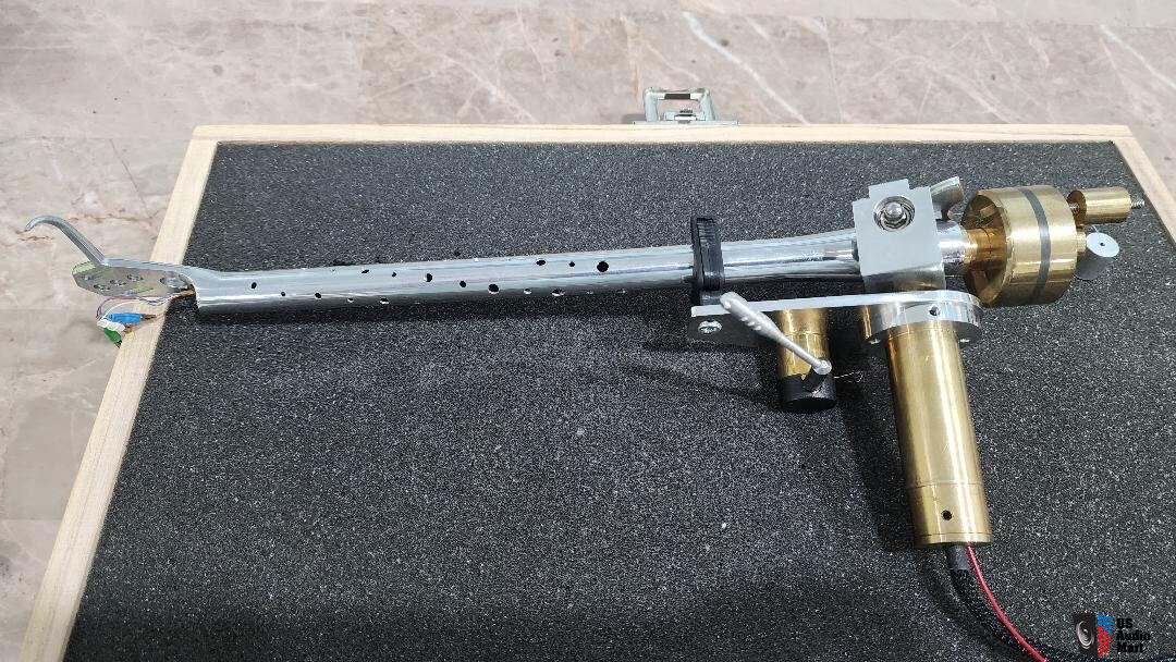 Audiomods Classic Tonearm with polished finish and Cardas wire For Sale ...
