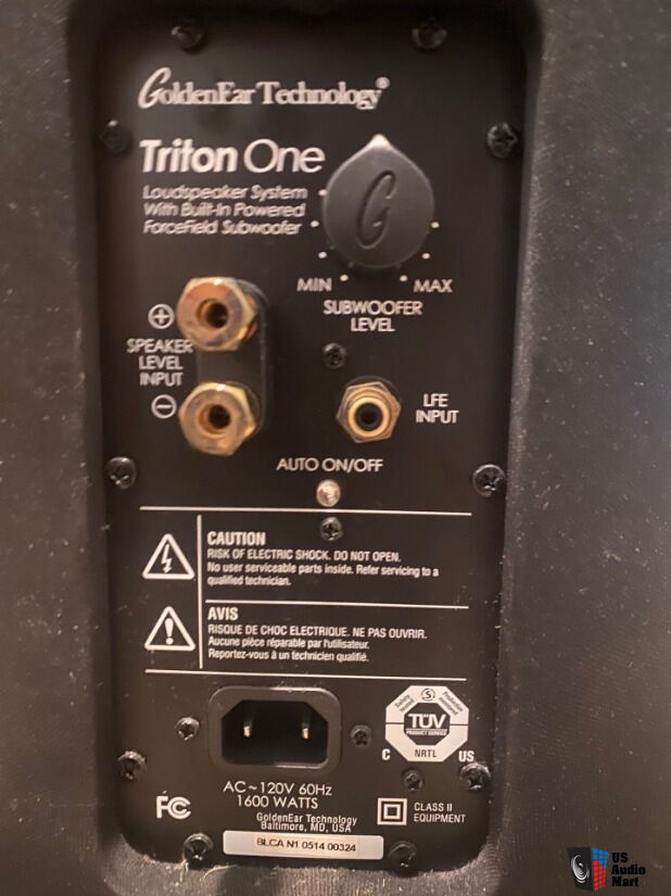 Goldenear Triton One Speakers Photo #4541636 - US Audio Mart