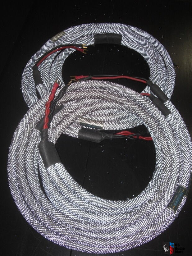 Acoustic Zen Satori Shotgun Biwire Speaker Cables *4 Meter Pair* Double ...