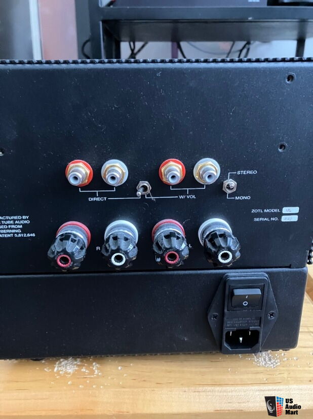 Linear Tube Audio ZOTL Ultralinear amp with volume control free ...