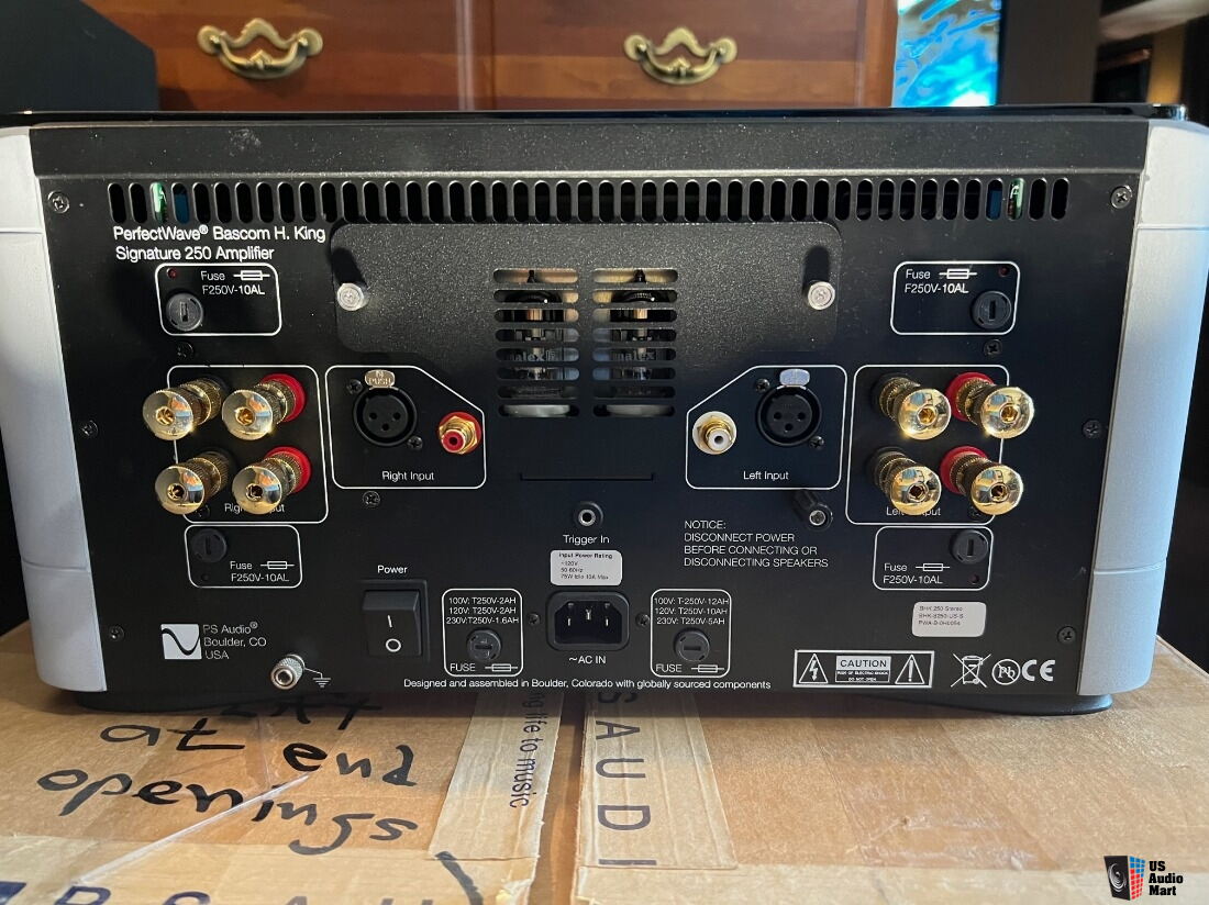 PS Audio BHK250 amplifier - 2 SPARE TUBES Photo #4546554 - US Audio Mart