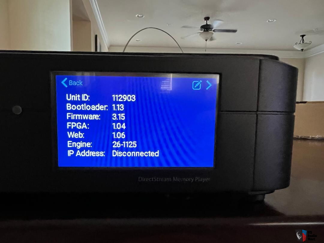 PS Audio DirectStream Memory Player SACD / CD Photo #4547198 - US Audio ...