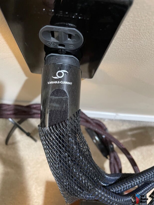 Pair of 1m Audioquest Hurricane, HIGH CURRENT, 15amp, 72v DBS newest ...