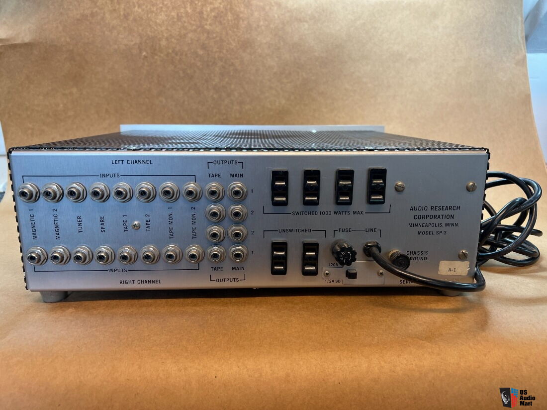 Audio Research SP3A-1 Photo #4547630 - US Audio Mart