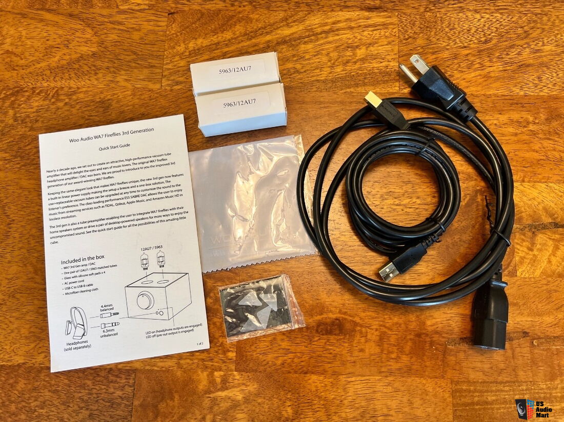 Woo Audio WA7e Electrostatic Headphone Amp/DAC, Lowest Price on Earth ...