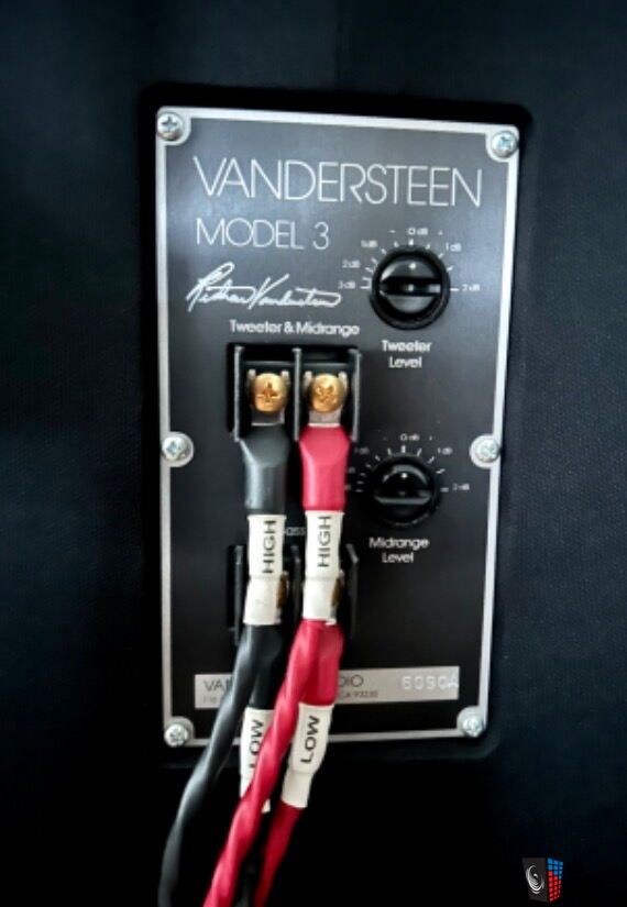Vandersteen 3A Signature Speakers Near Mint Condition READ DESCRIPTION ...