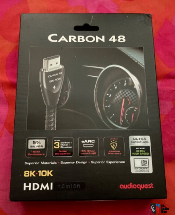 Audioquest Carbon 48 HDMI 5 ft For Sale - US Audio Mart