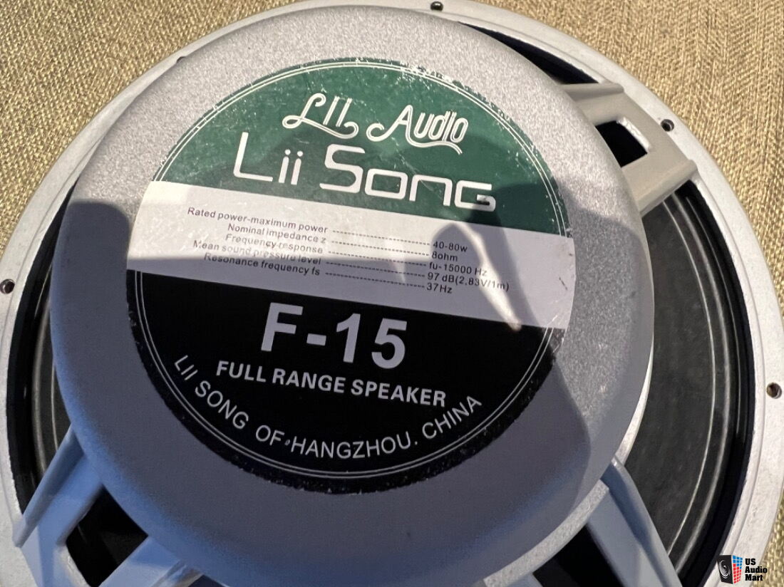 Lii Audio F15s (pair) Like New Photo #4554267 - US Audio Mart