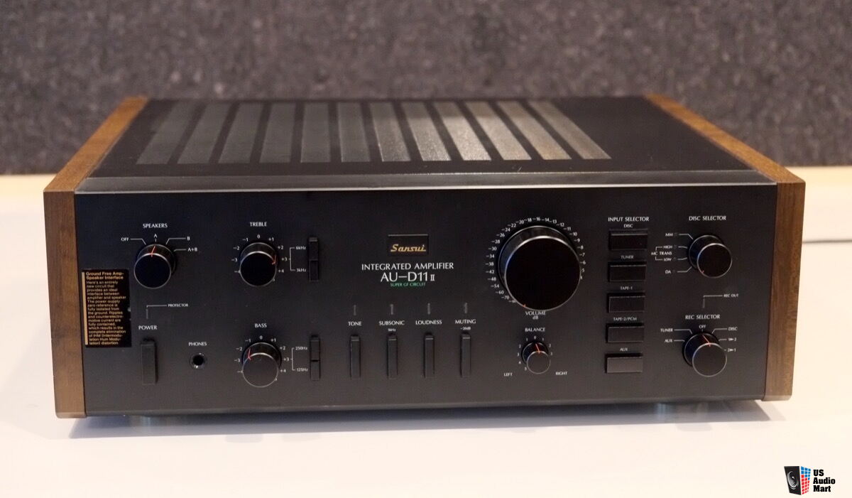 Sansui AU-D11 mk2 Integrated Amplifier Photo #4556510 - US Audio Mart