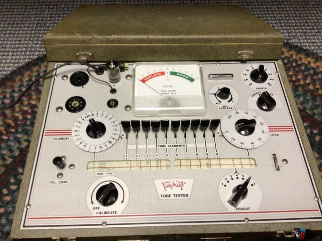 Triplett 3414 Tube Tester - Excellent Condition & Works Photo #4556867 ...