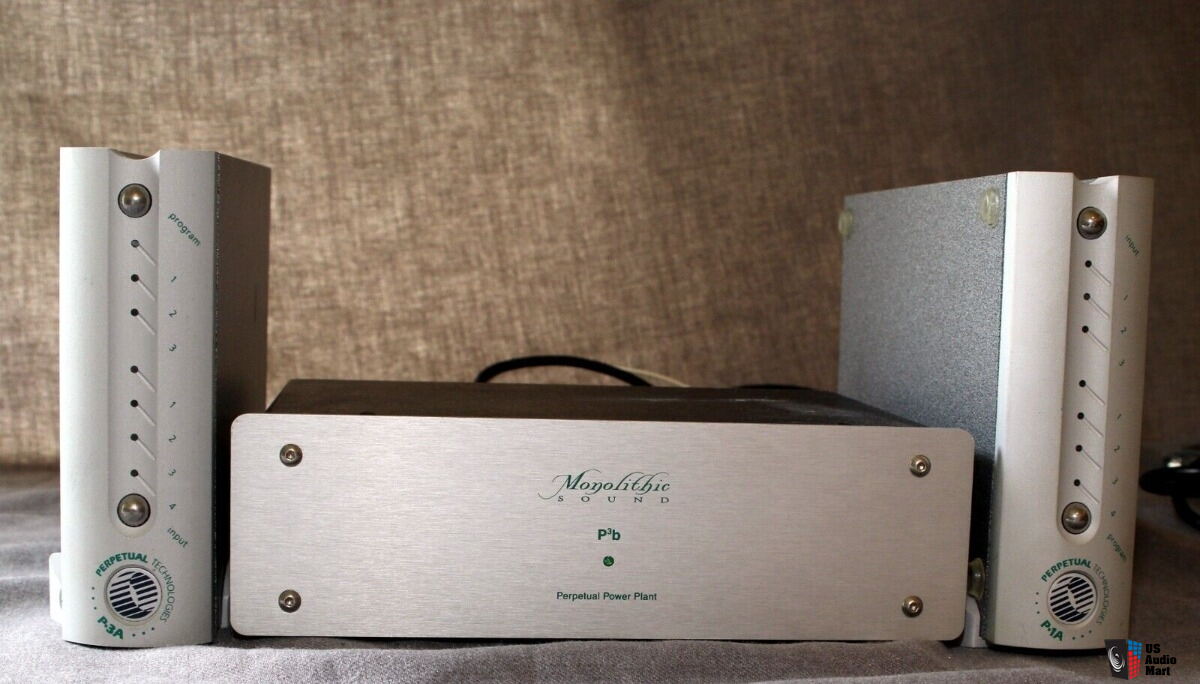 PERPETUAL Technologies DAC P-1A/ P-3A & Monolithic Sound P-3B Power ...